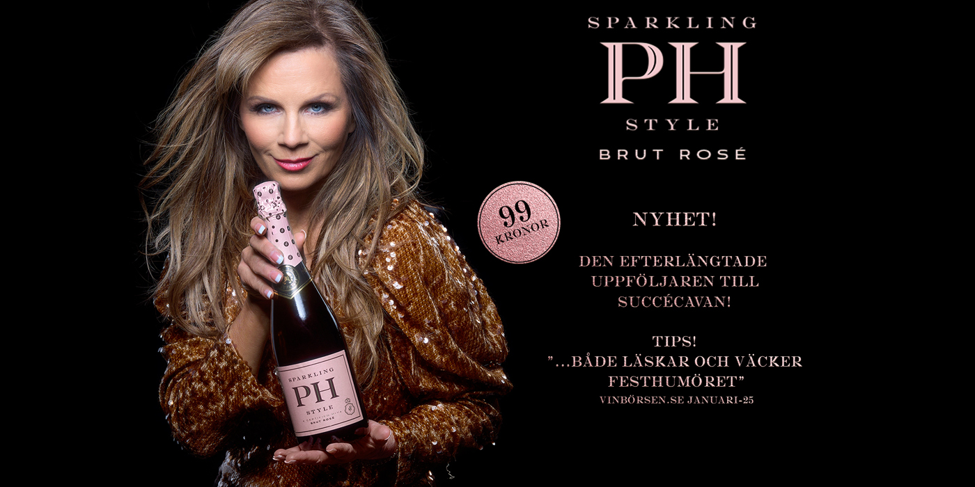 Sparkling PH Style Brut Rosé by Lena Philipsson